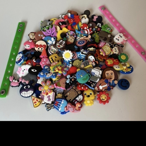 Accessories | Shoe Charms 11 Random Charms Braceletshoe Wristband ...